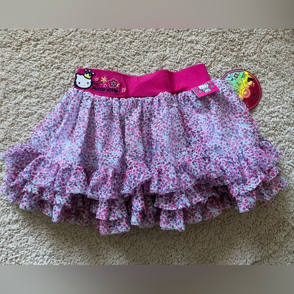 Hello Kitty | Bottoms | Nwt Sz 5 Fun Tulle Pleated Layered Hello Kitty ...